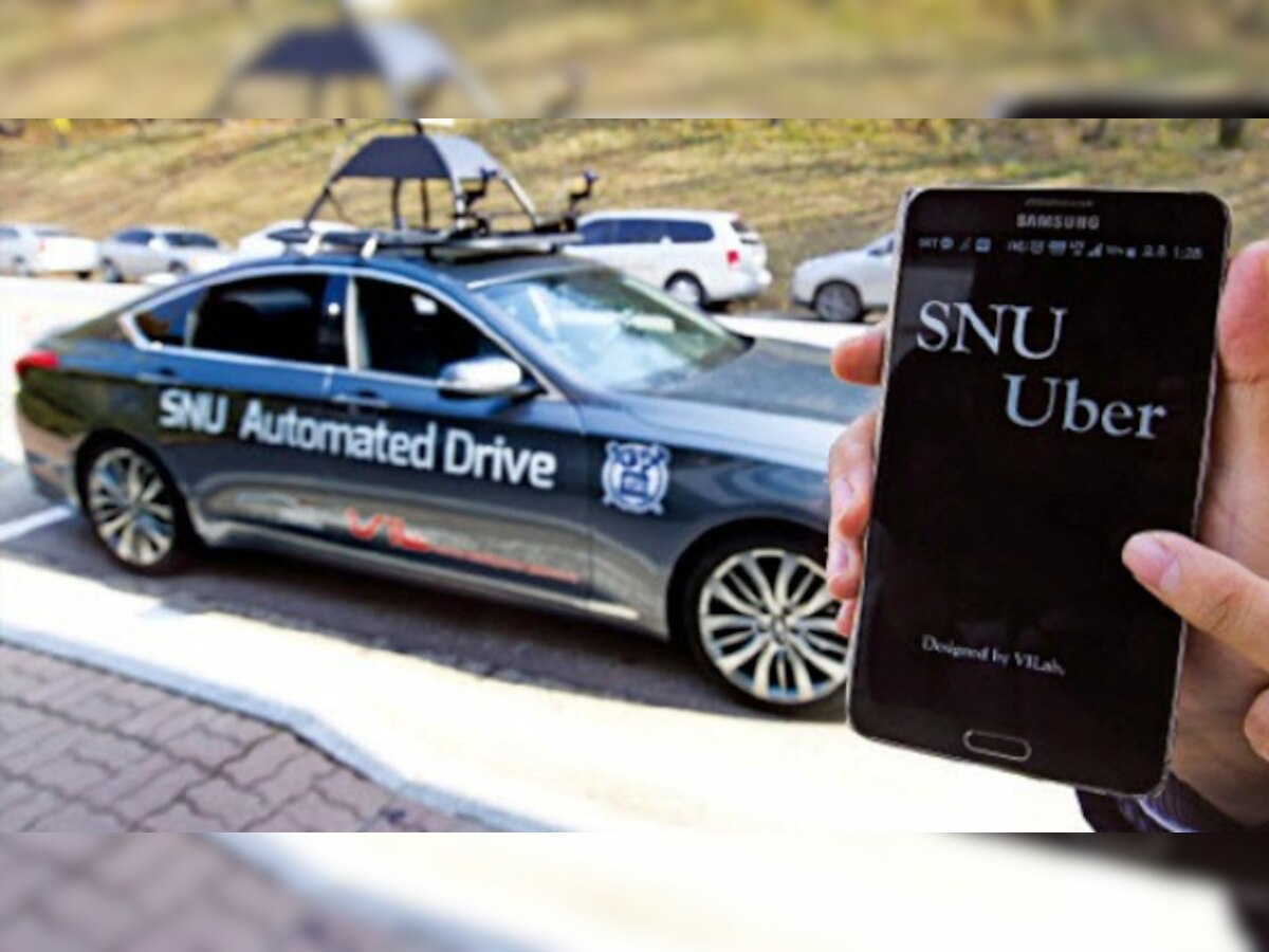 Driverless taxi Snuber on Seoul campus offers glimpse of future