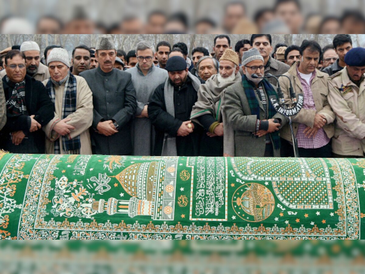 Mufti Mohammad Sayeed laid to rest with full state honours