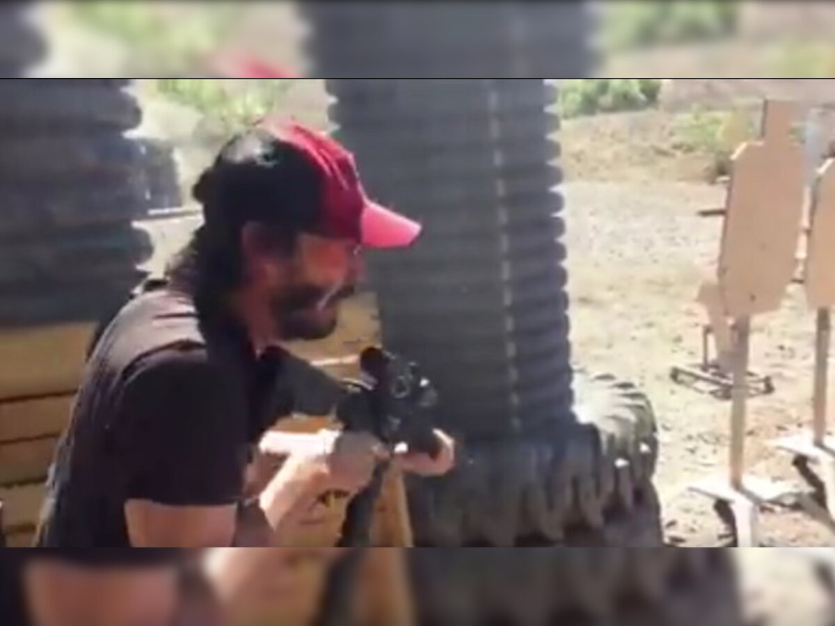 Watch: This Keanu Reeves shooting video will make you think he's the One