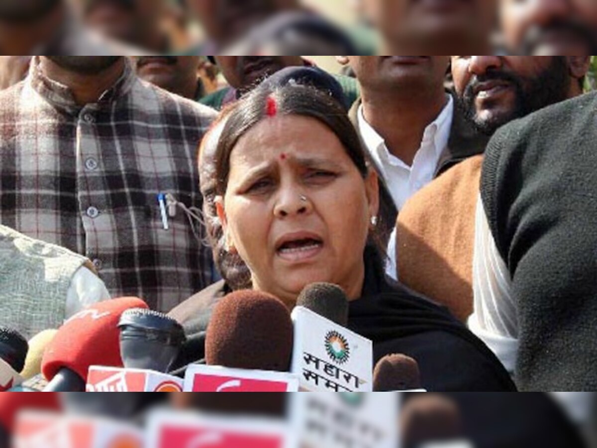 Rabri Devi claims credit for RSS uniform change