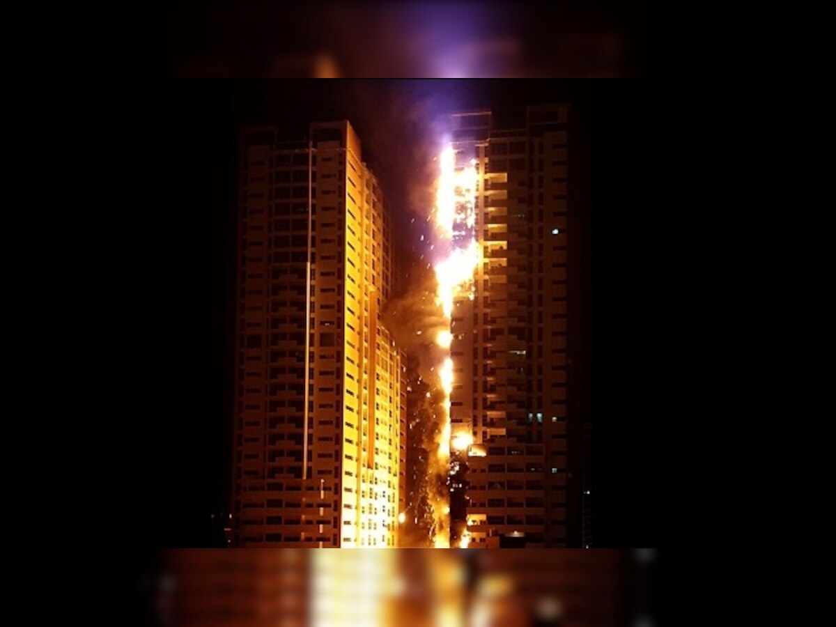 UAE fire: Huge blaze hits residential tower Ajman, no casualties reported