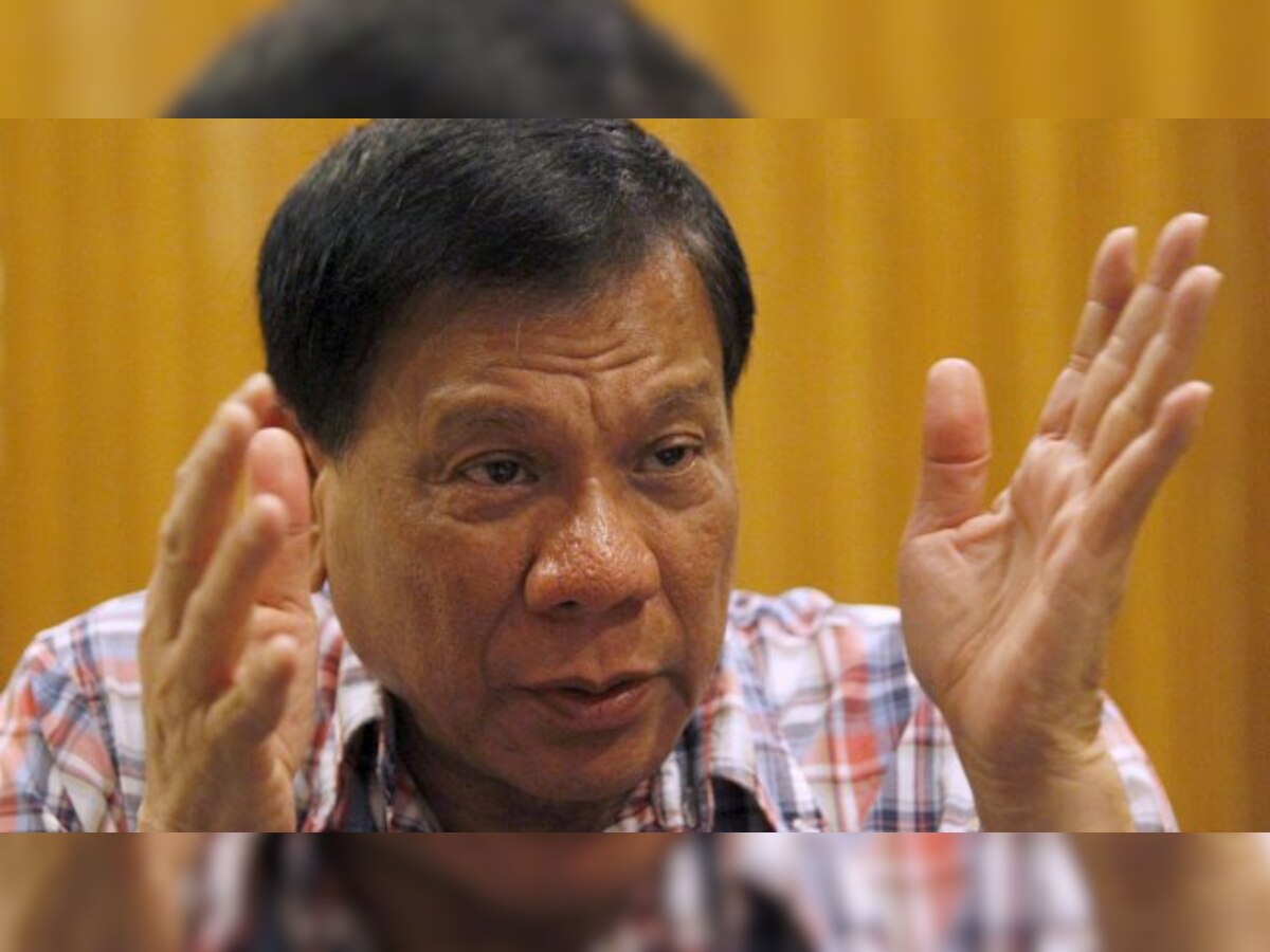 Frontrunner In Philippines Presidency Race Rodrigo Duterte Apologises