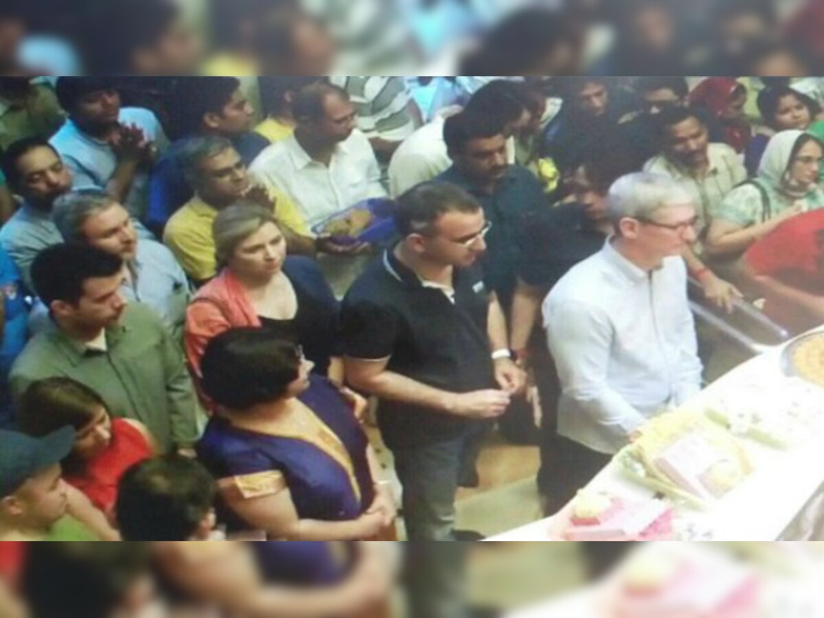 Tim Cook begins maiden India trip with visit to Siddhivinayak temple
