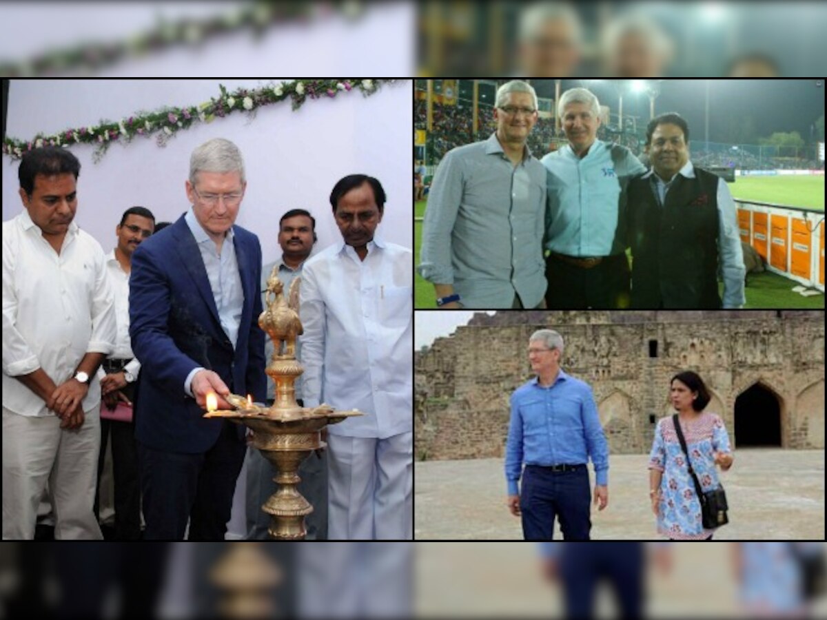 Day 2: Tim Cook inaugurates development centre in Hyderabad, watches ...