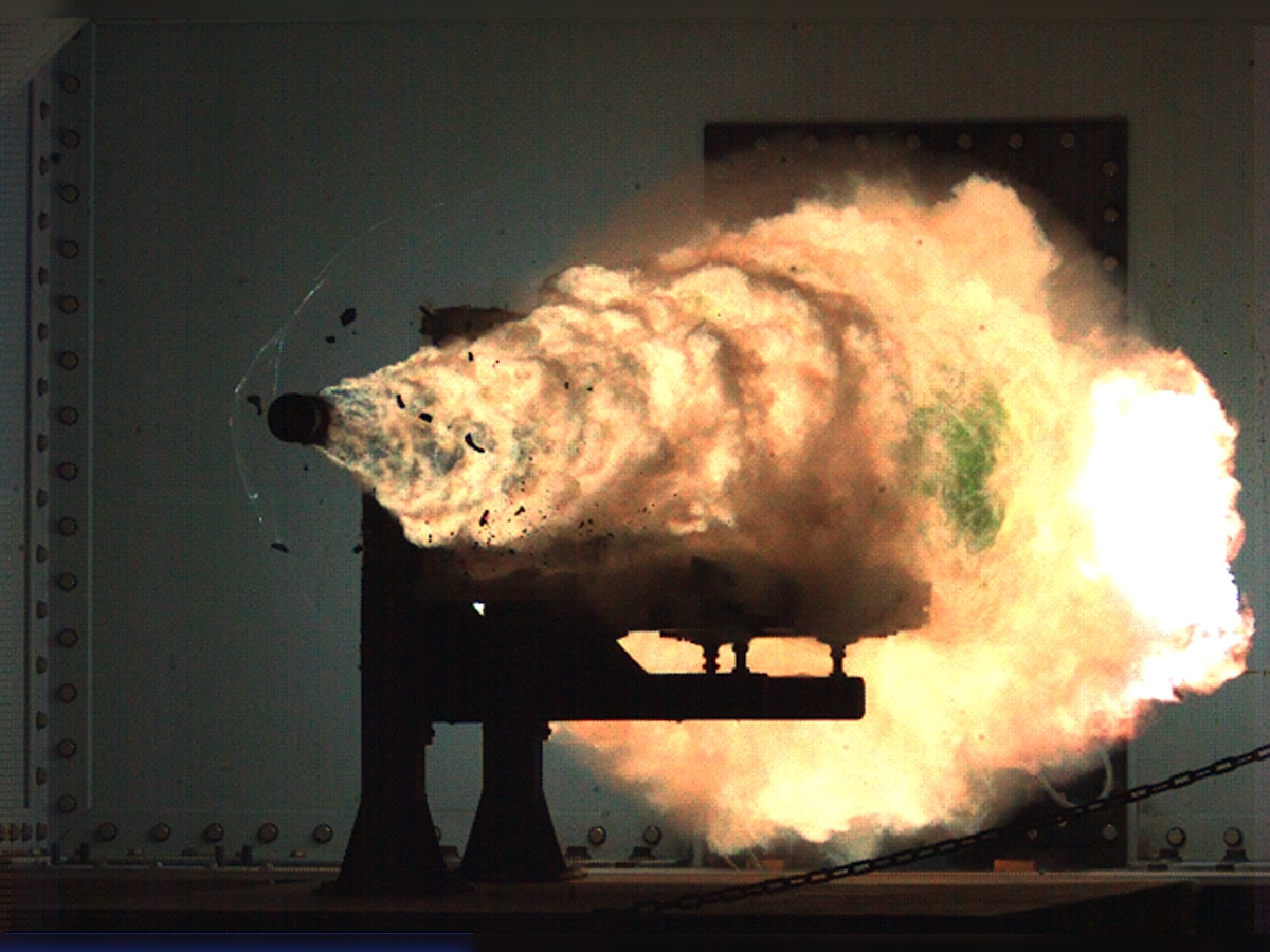 US Navy tests massive supergun