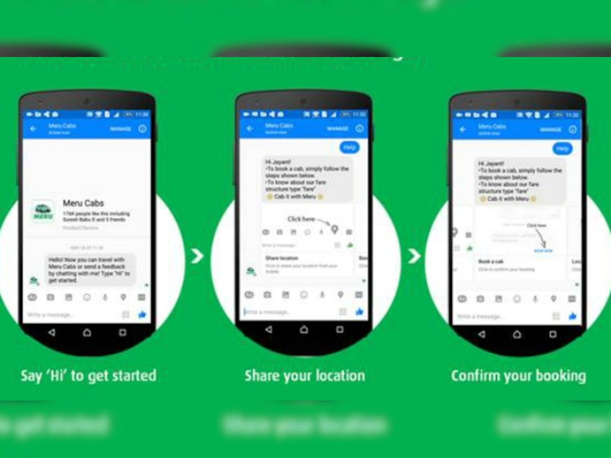 Meru Cabs becomes first cab service provider to integrate Facebook’s ...