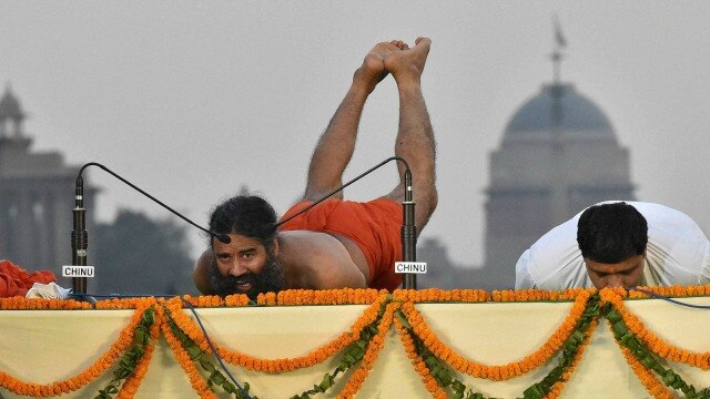 In Pictures | Moves like Baba Ramdev: Prep for International Yoga Day ...