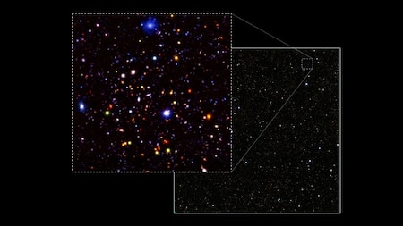 Deepest-ever view of distant universe reveals 250000 galaxies