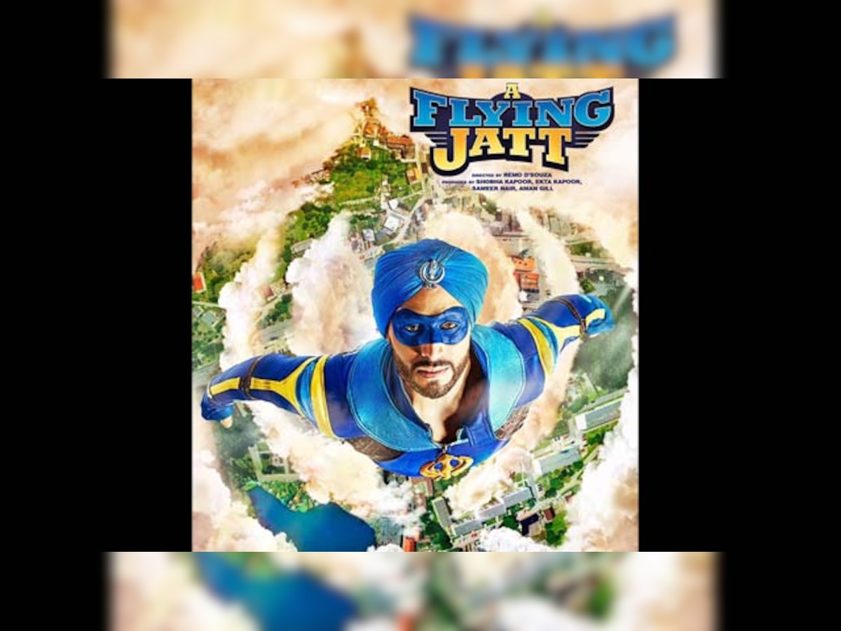 Can you recognise Tiger Shroff in this new poster of 'A Flying Jatt'?