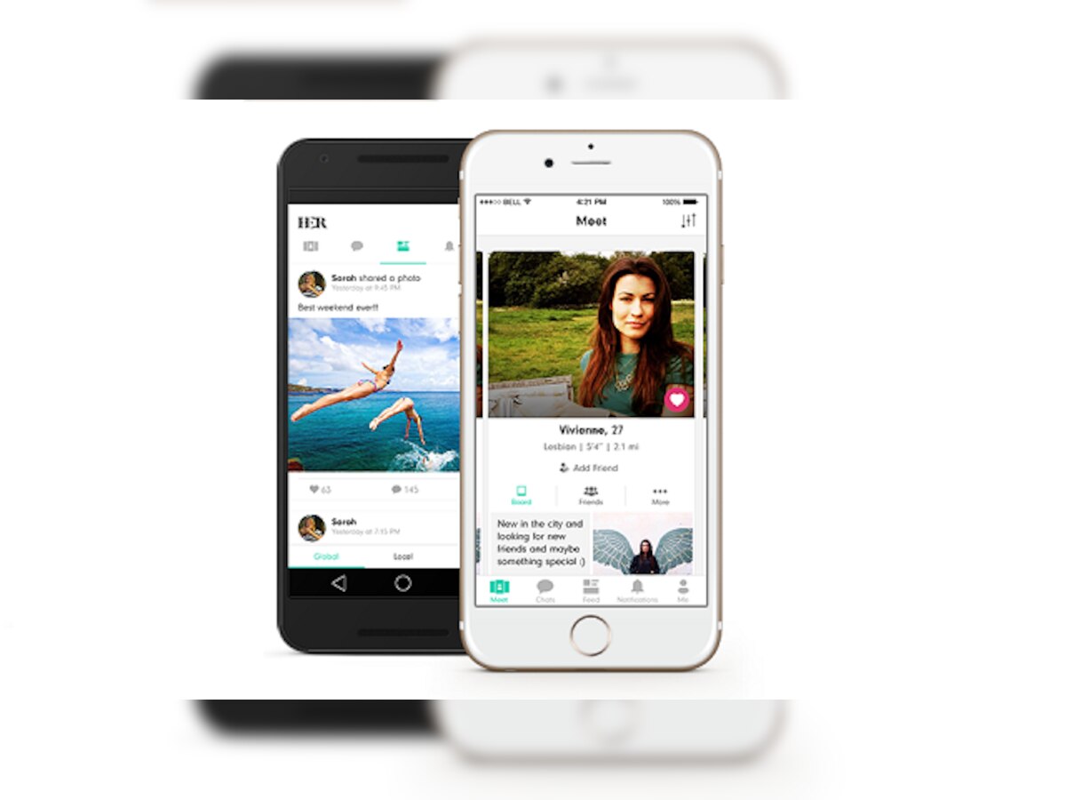 Her dating app launches on Android
