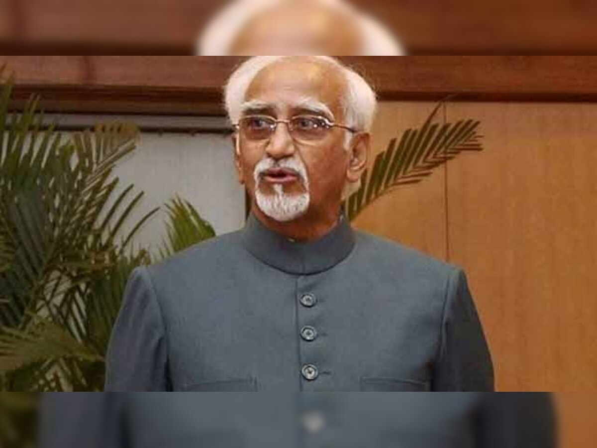 Upper House required to 'check haste, cool passion': Hamid Ansari