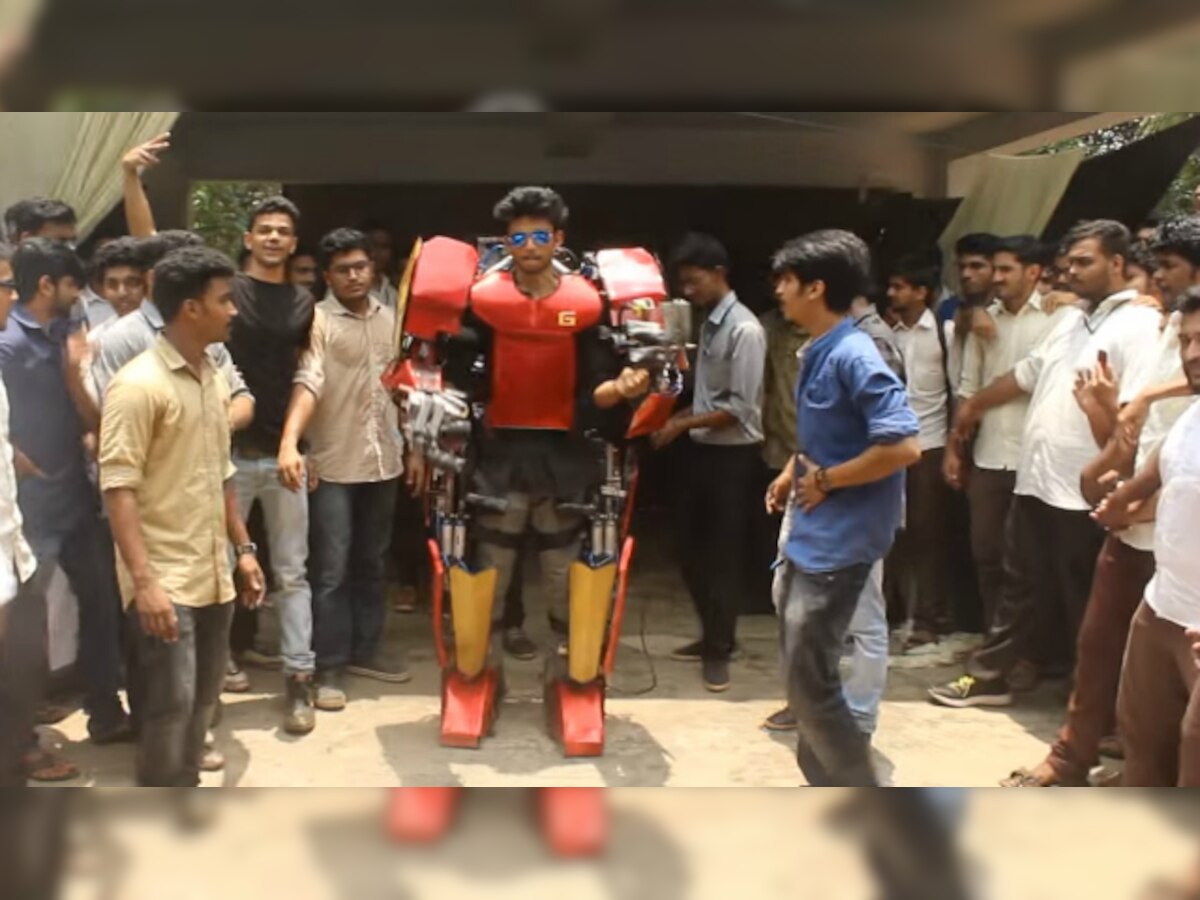 Indian student builds a working Iron Man exosuit for just US $750