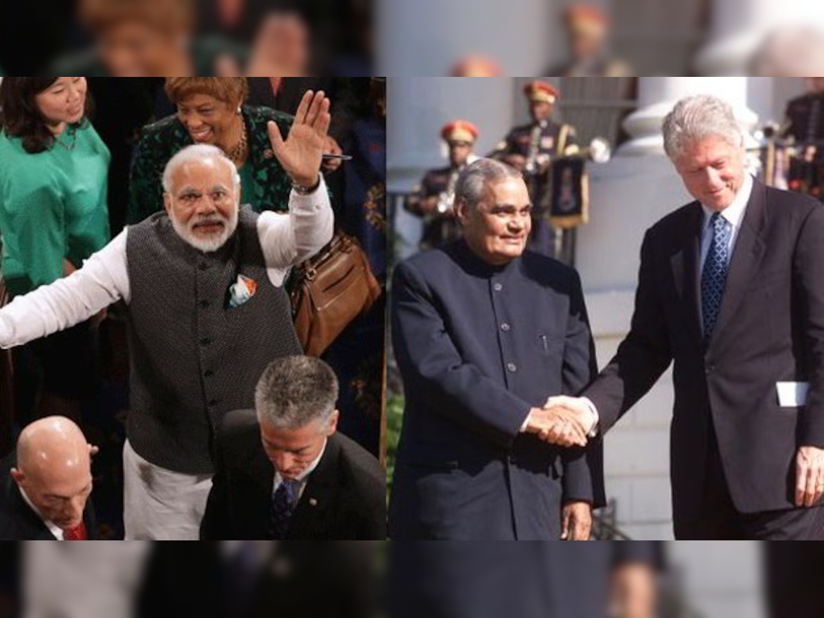 Modi in US, 2016 and Clinton in India, 2000: A tale of two leaders who ...