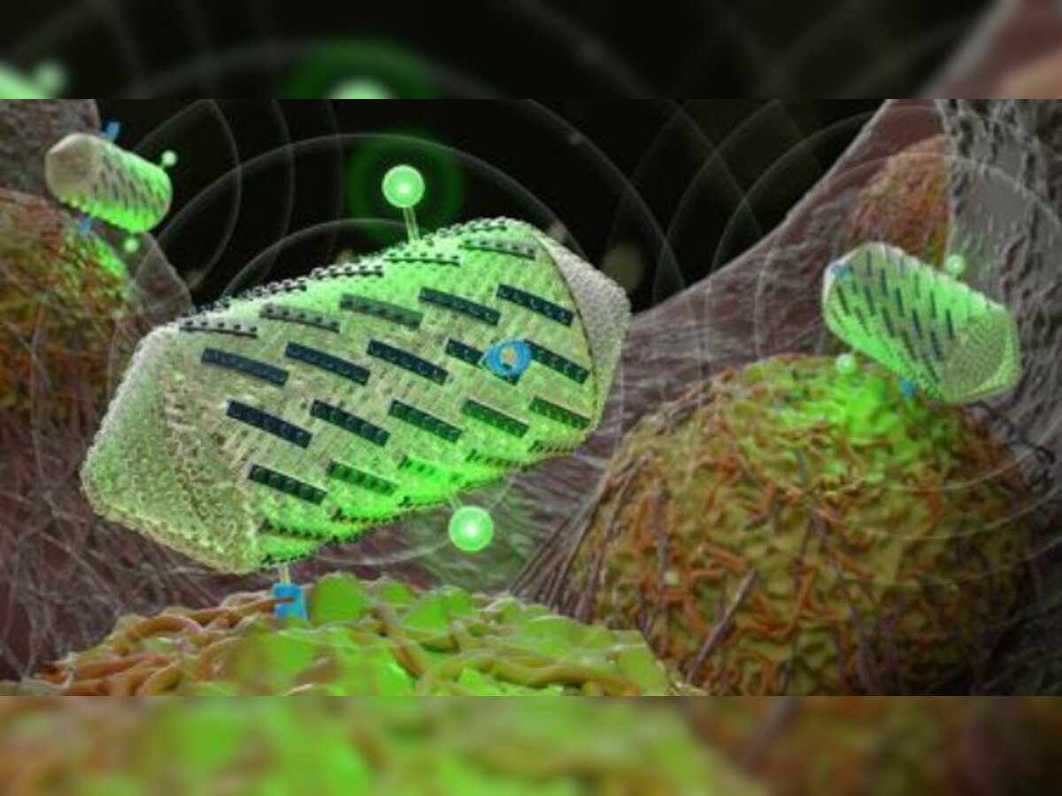 Ultrasound tool designed from Lego-like protein