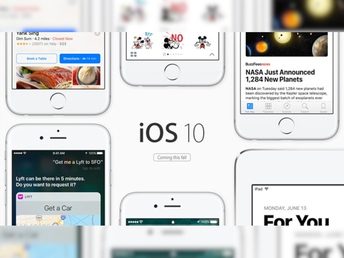 iOS 10 hits your Apple devices: Install it in 3 simple steps