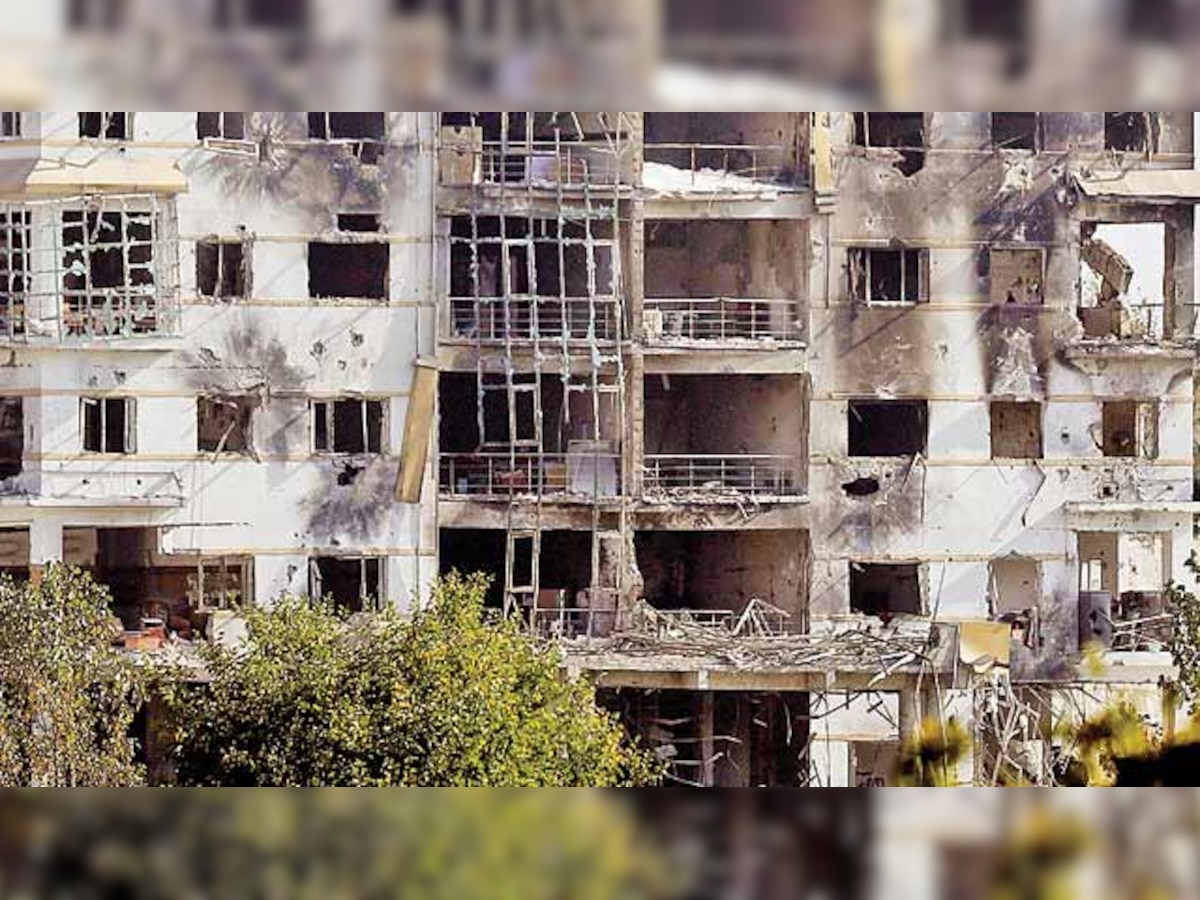 Once Pampore's pride, now just mangled remains