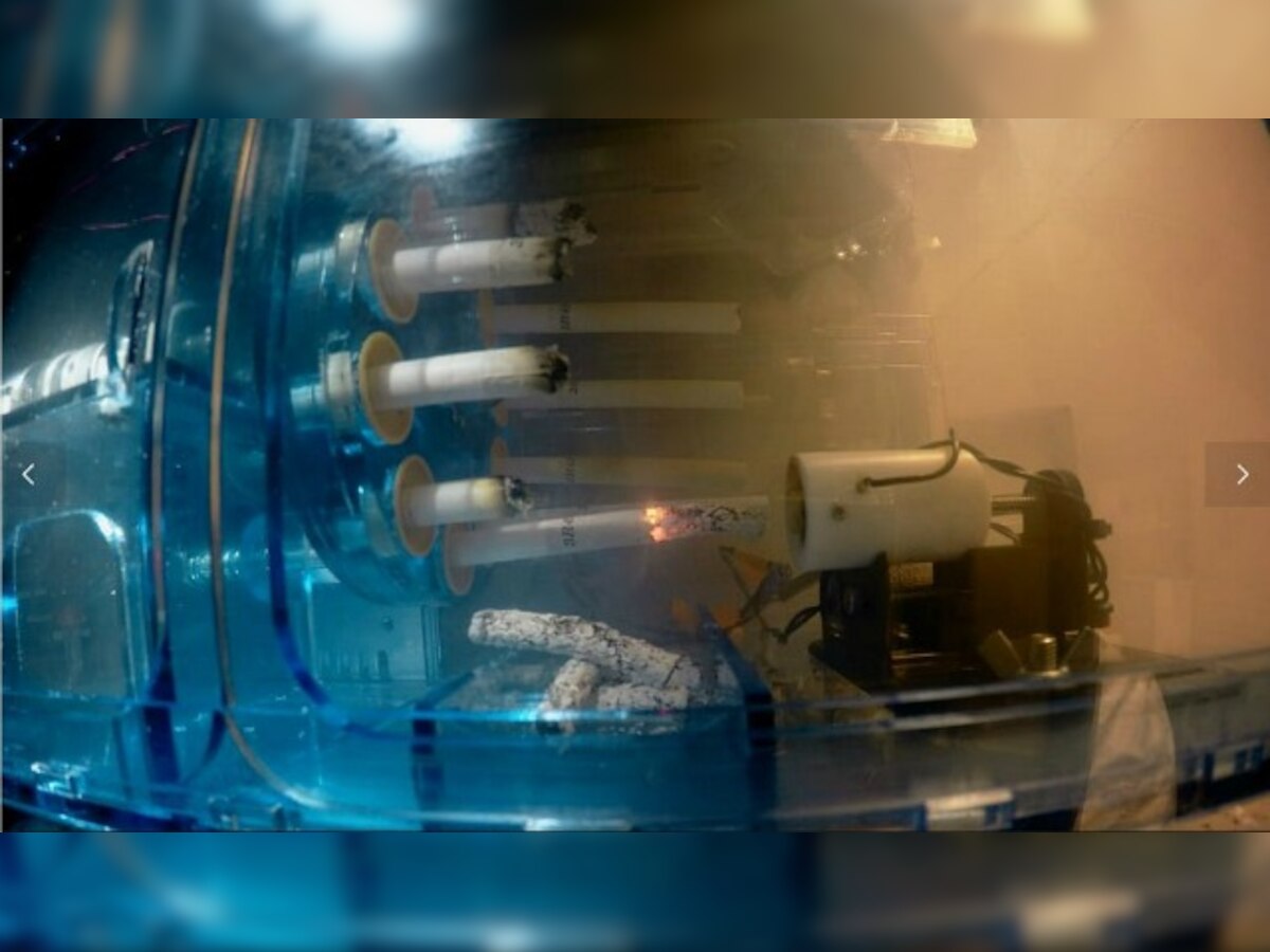Harvard scientists create robot smoker to help understand lung diseases
