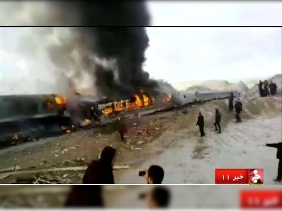 Iran: At least 31 dead in train collision