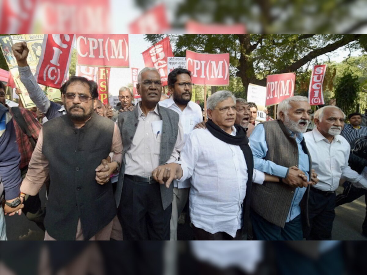 PM Modi has held country hostage through demonetization: Left parties ...