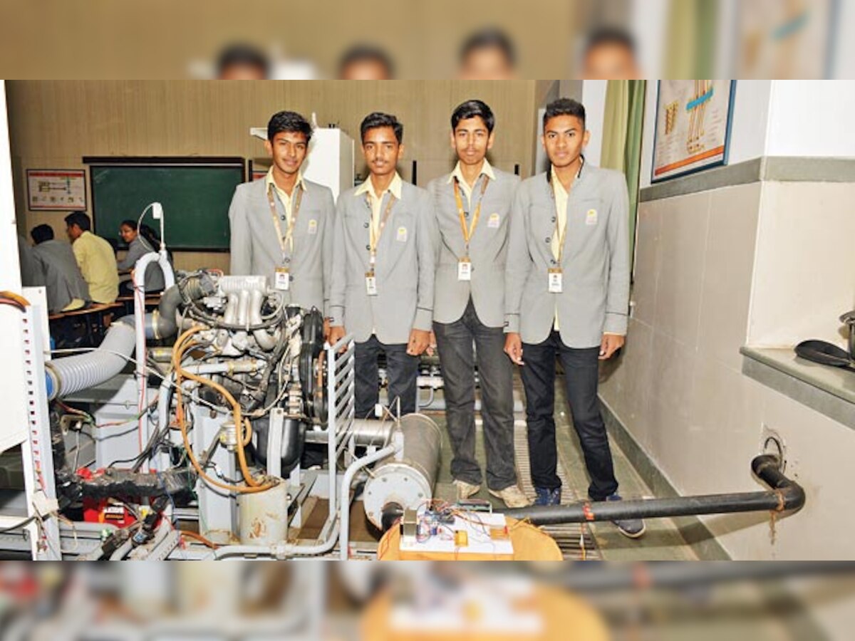 Maharashtra: Engineering students invent pollution-control device