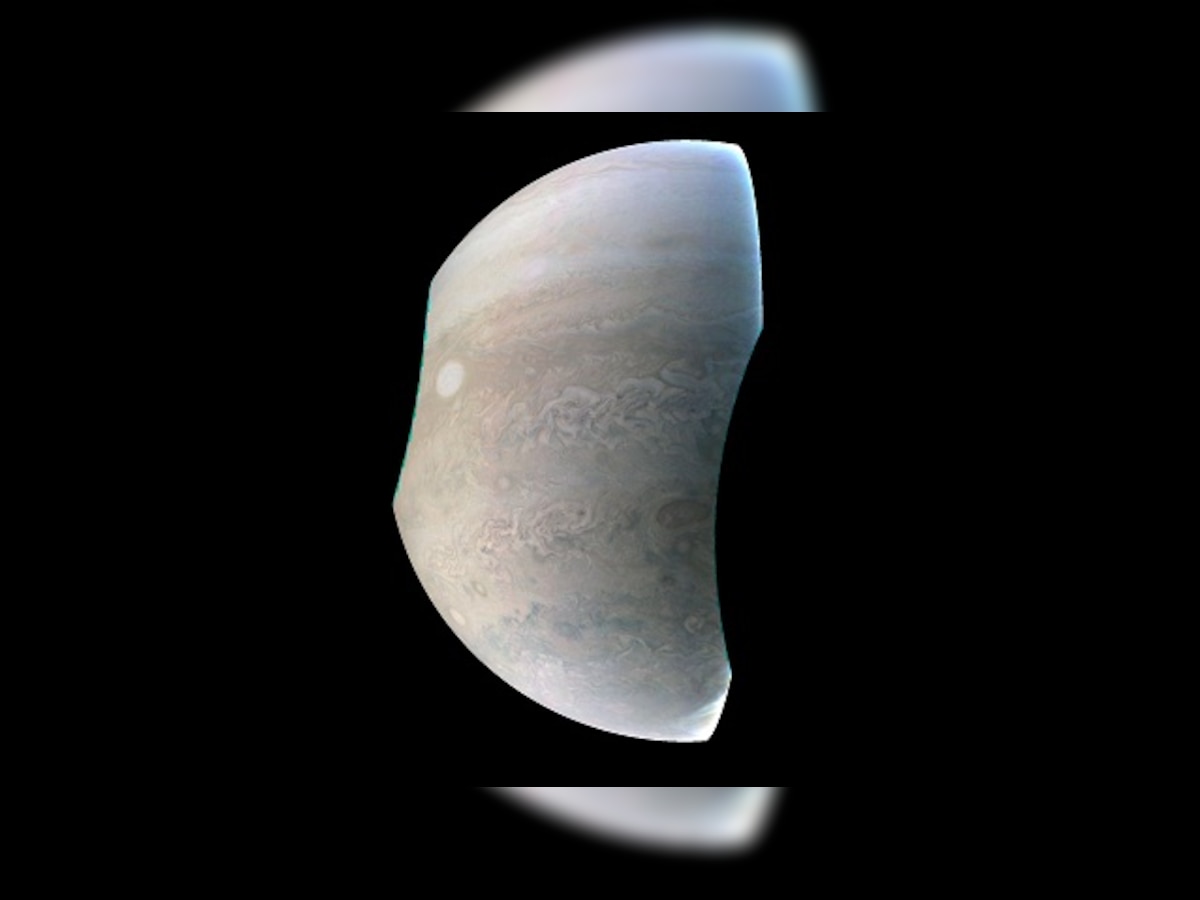 NASA's Juno probe captures Jupiter's 'pearl'