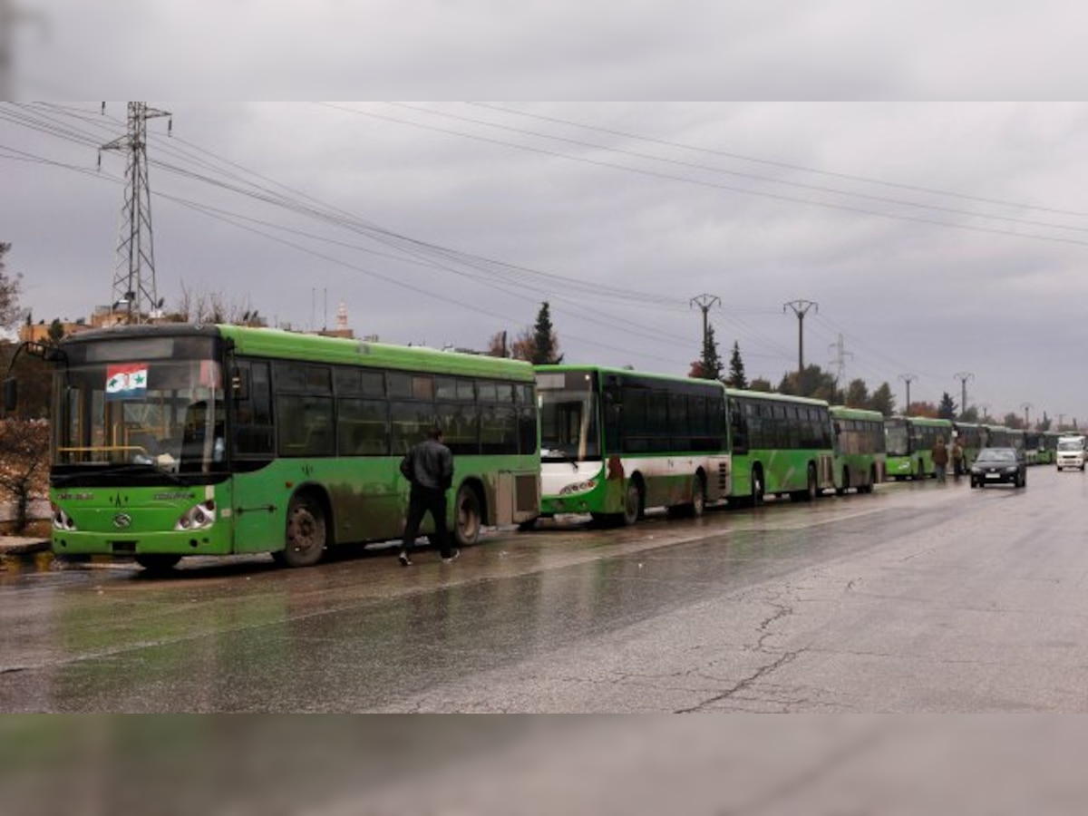 Aleppo evacuation plan said to be back on track