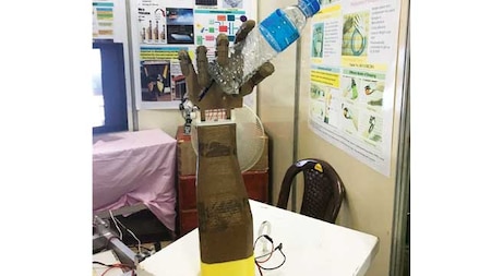 Indian engineers create robotic 3D printed hand