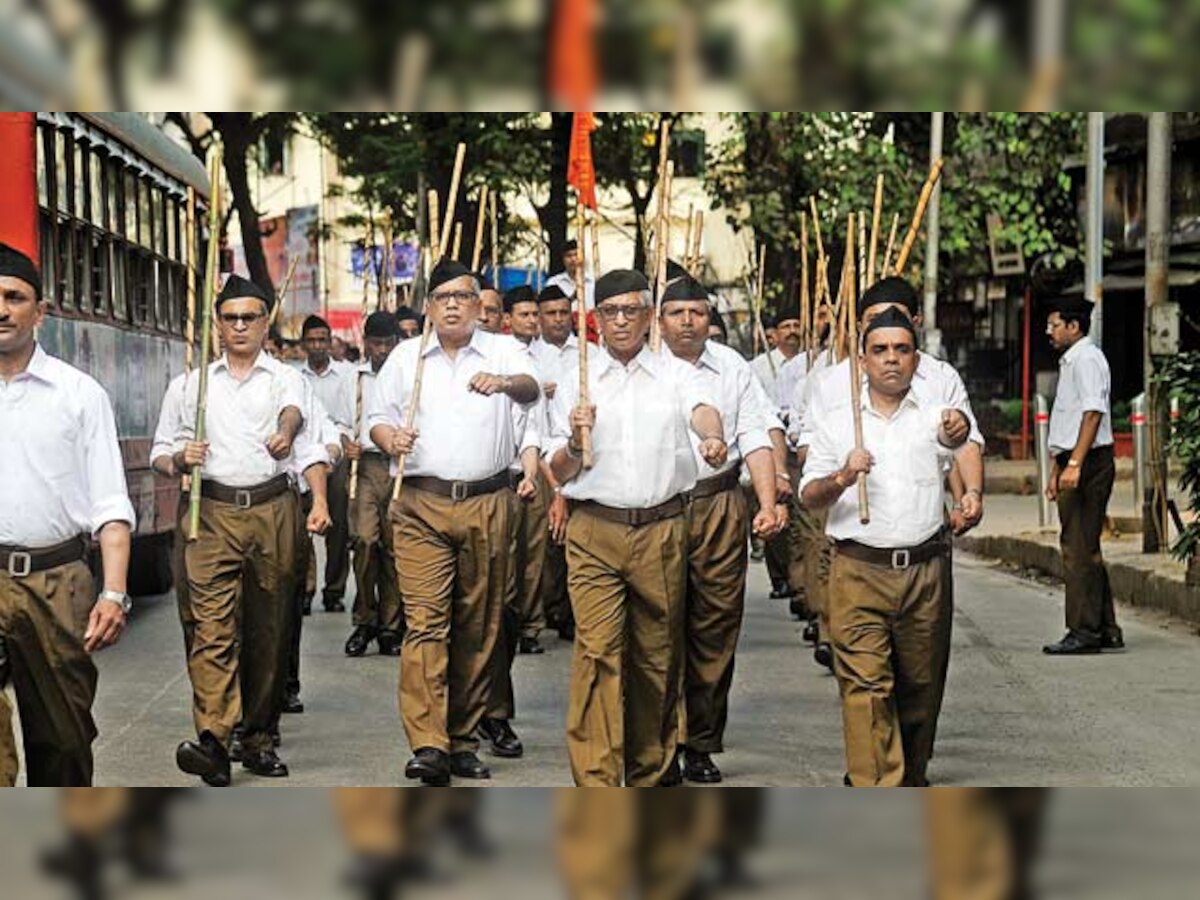 RSS pays for 6.5 lakh pants via cheque