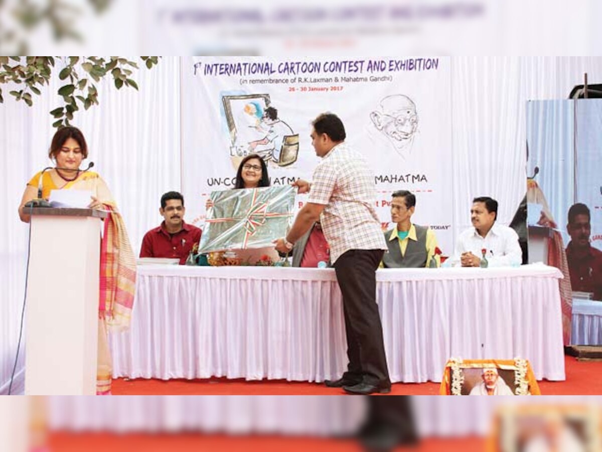 Global cartoon contest in RK Laxman’s memory