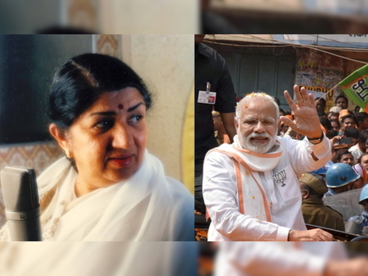 'Shandar jeet ki bahut badhai': Lata Mangeshkar congratulates PM Modi ...