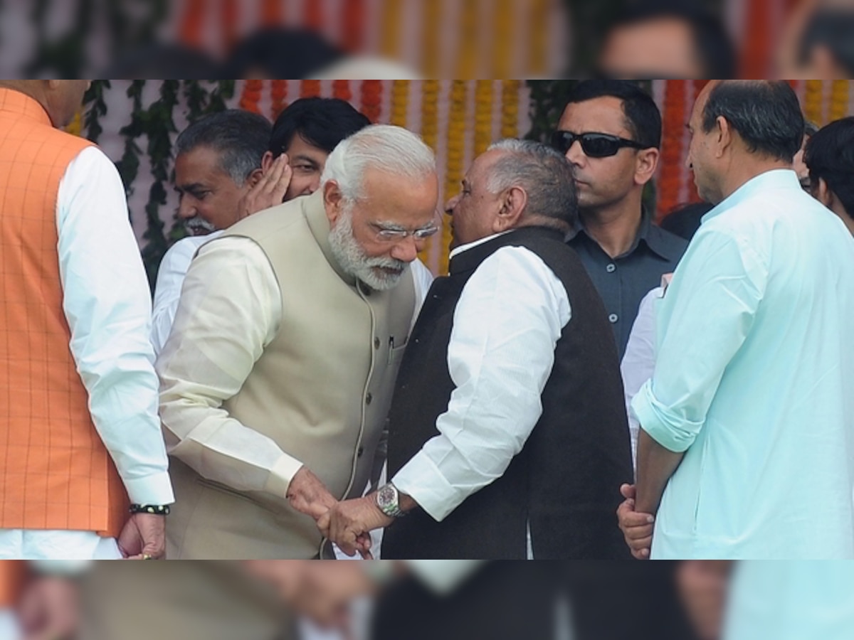 Revealed - What Mulayam Singh Yadav told PM Modi at Yogi Adityanath's ...