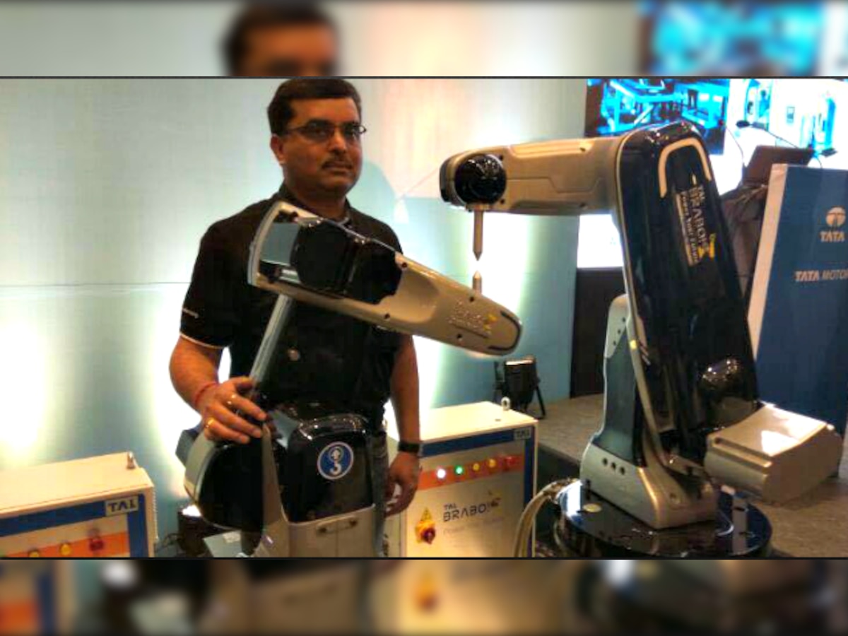 Tata Motors' subsidiary launches indigeniously developed Brabo robot