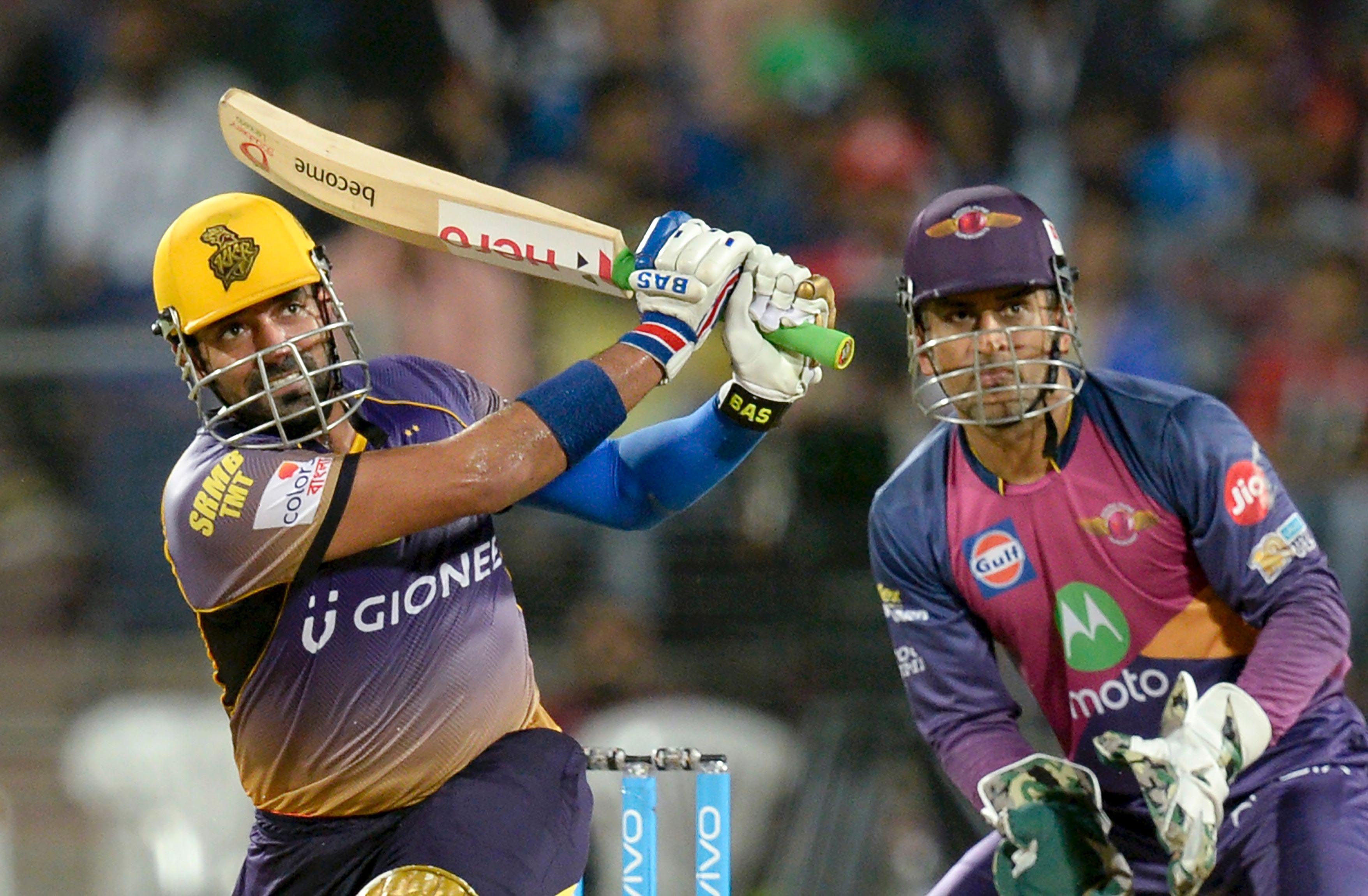 WATCH | IPL 2017: Robin Uthappa's fortunate yet brilliant innings ...