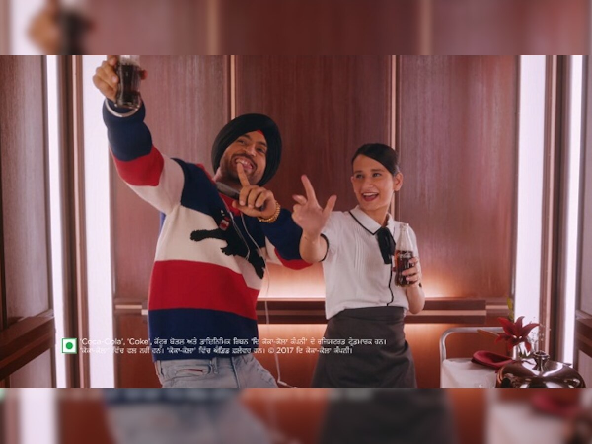 Watch: After Deepika Padukone, Diljit Dosanjh's Coca Cola ad goes viral!