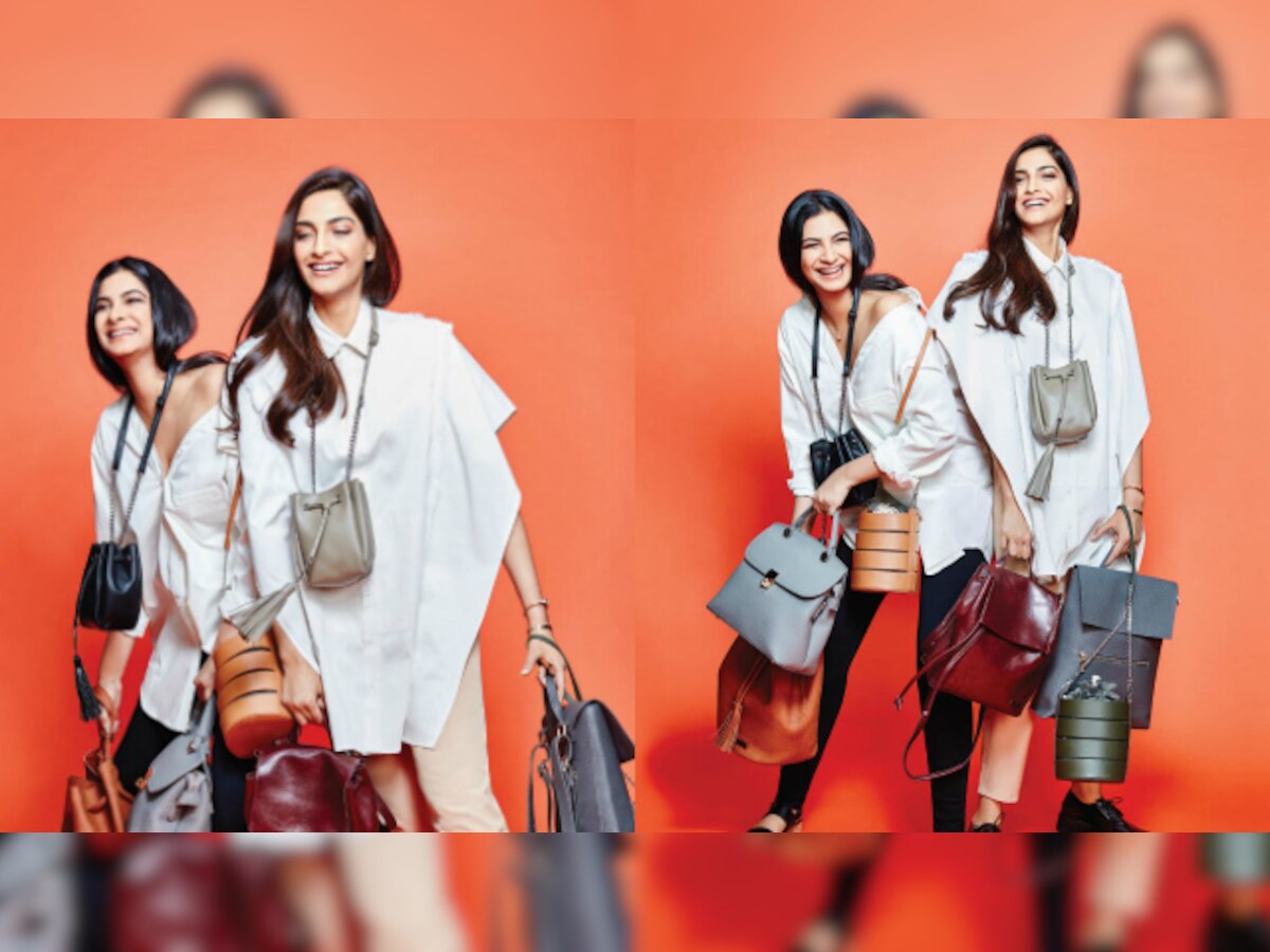 Sonam Kapoor and Rhea Kapoor launch the first #Rheson bags!