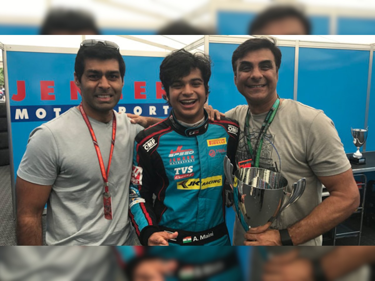 Arjun Maini caps off memorable week with maiden GP3 victory with Haas team