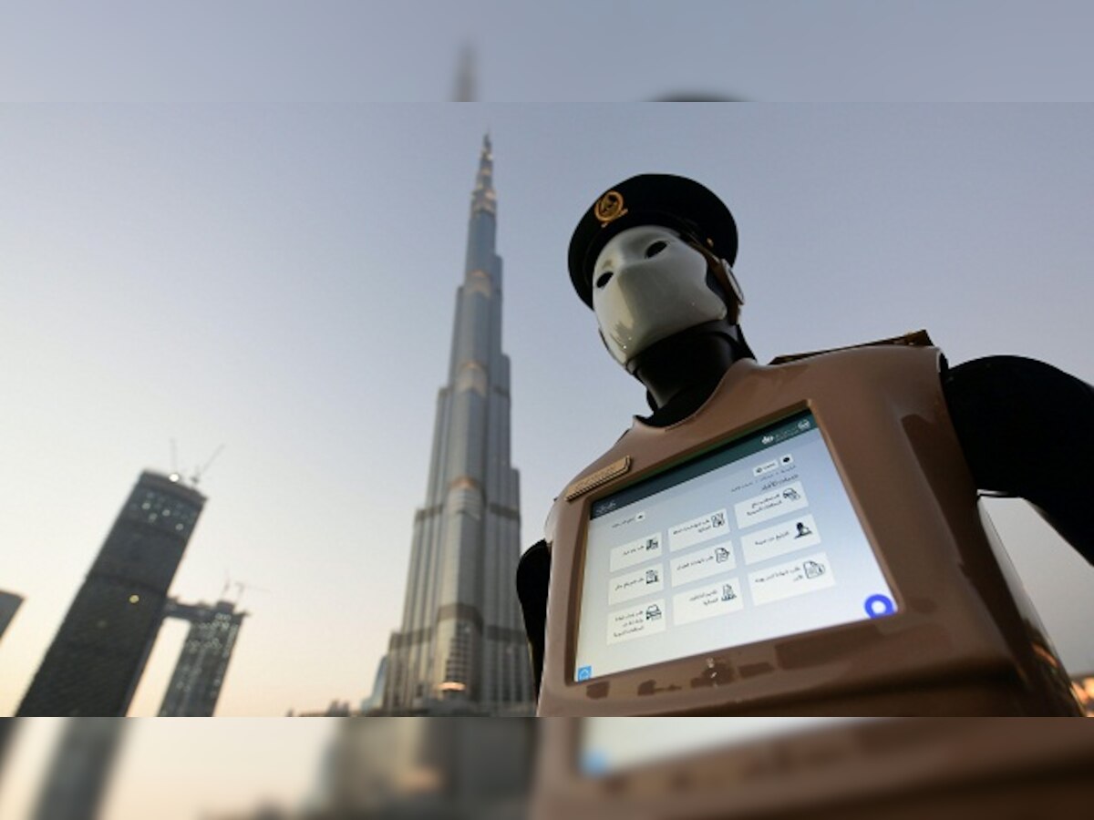 World's first robot cop begins duty in Dubai