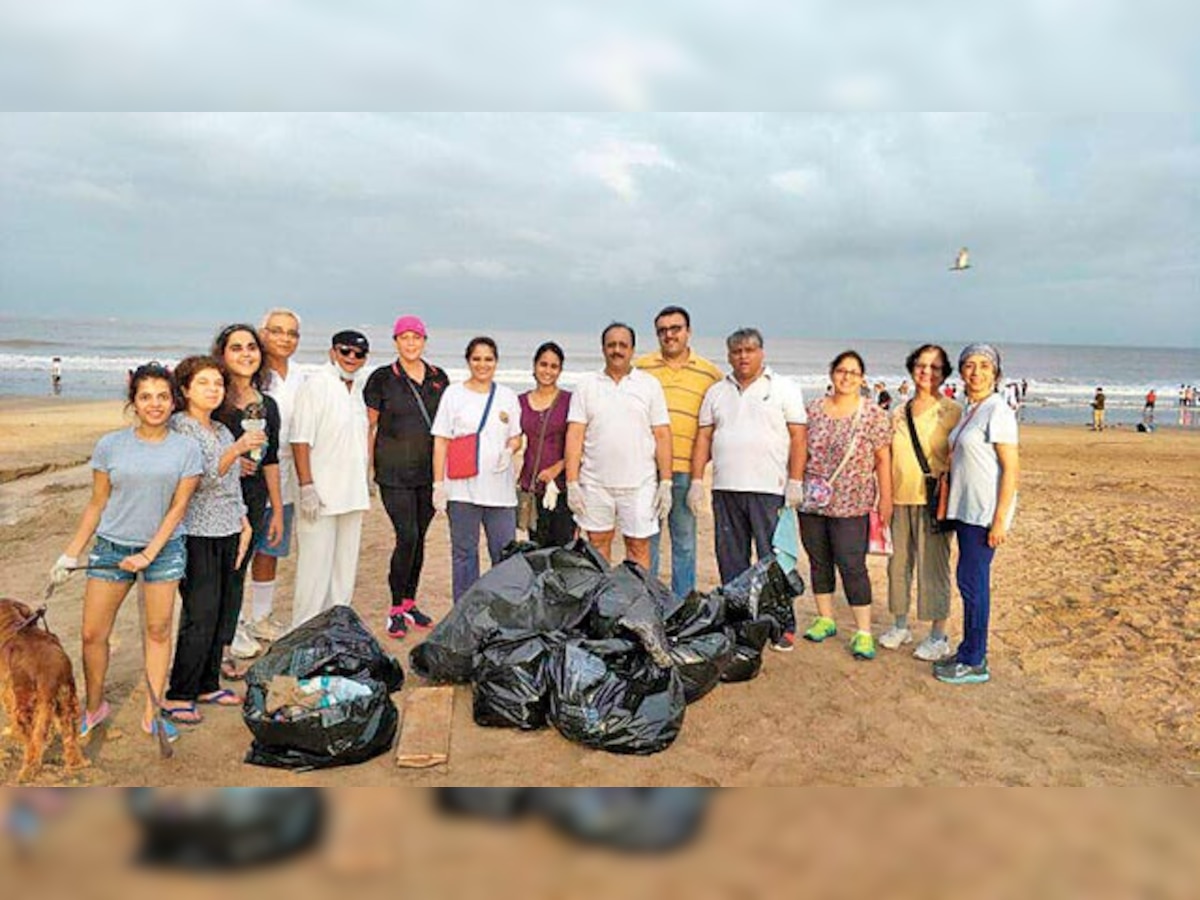 Citizens now initiate Juhu beach clean-up after Versova success