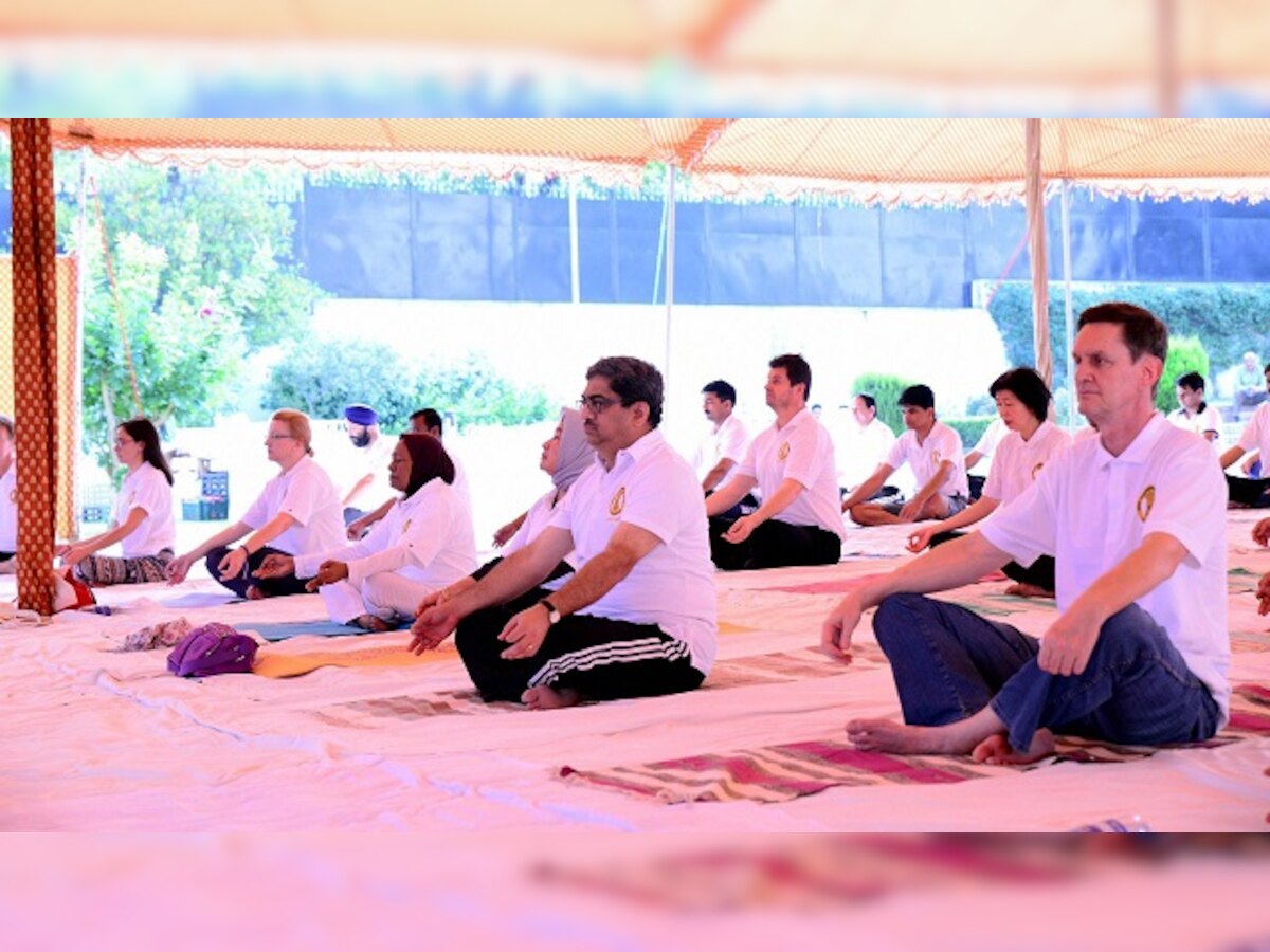 Pakistan: Yoga camp organised by Indian High Commission