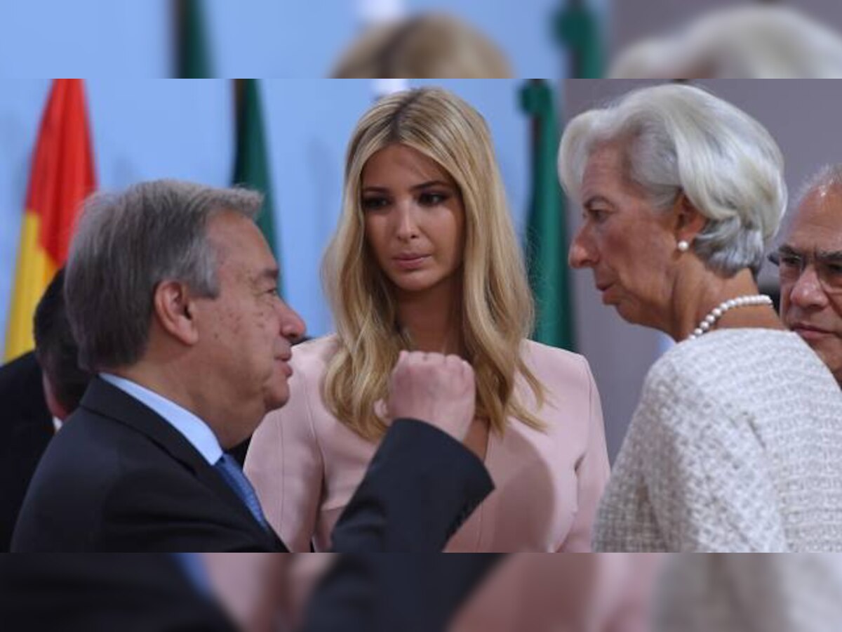 Donald Trump defends daughter Ivanka 'holding seat' at G20 table ...