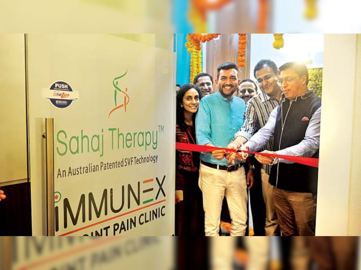 City joint pain clinic introduces SVF therapy