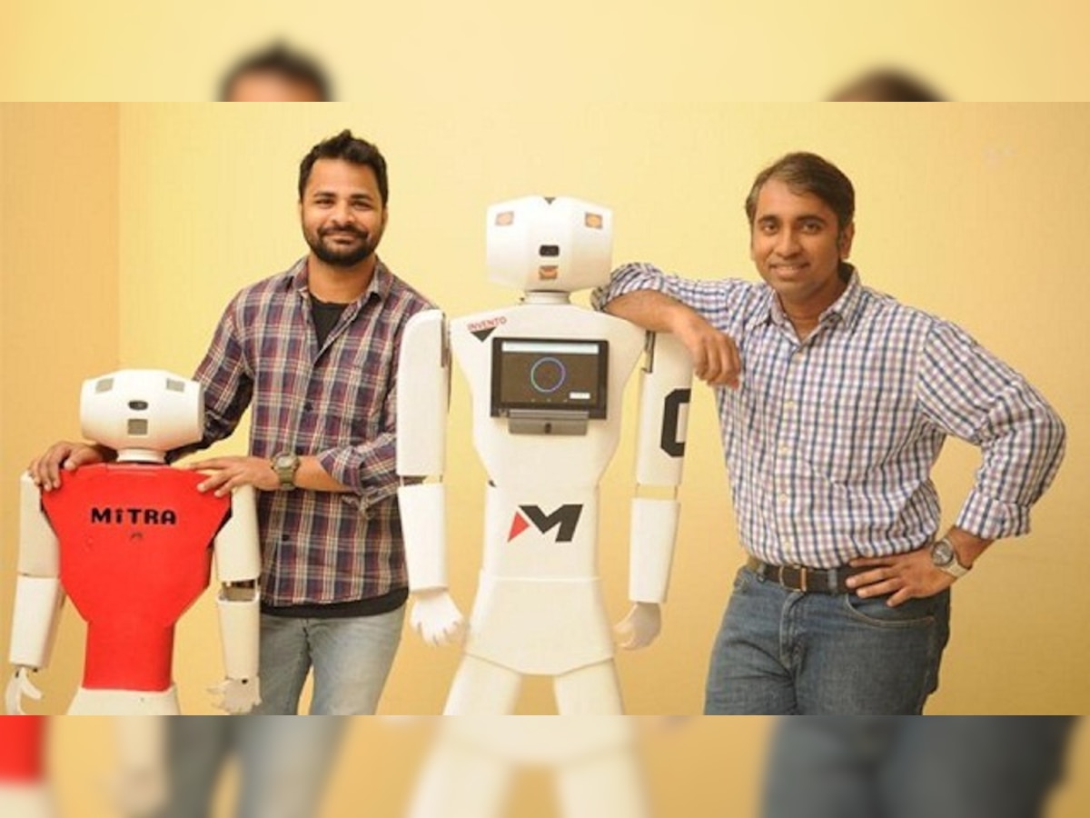 Indian robot Mitra made in China steals the show at IT event