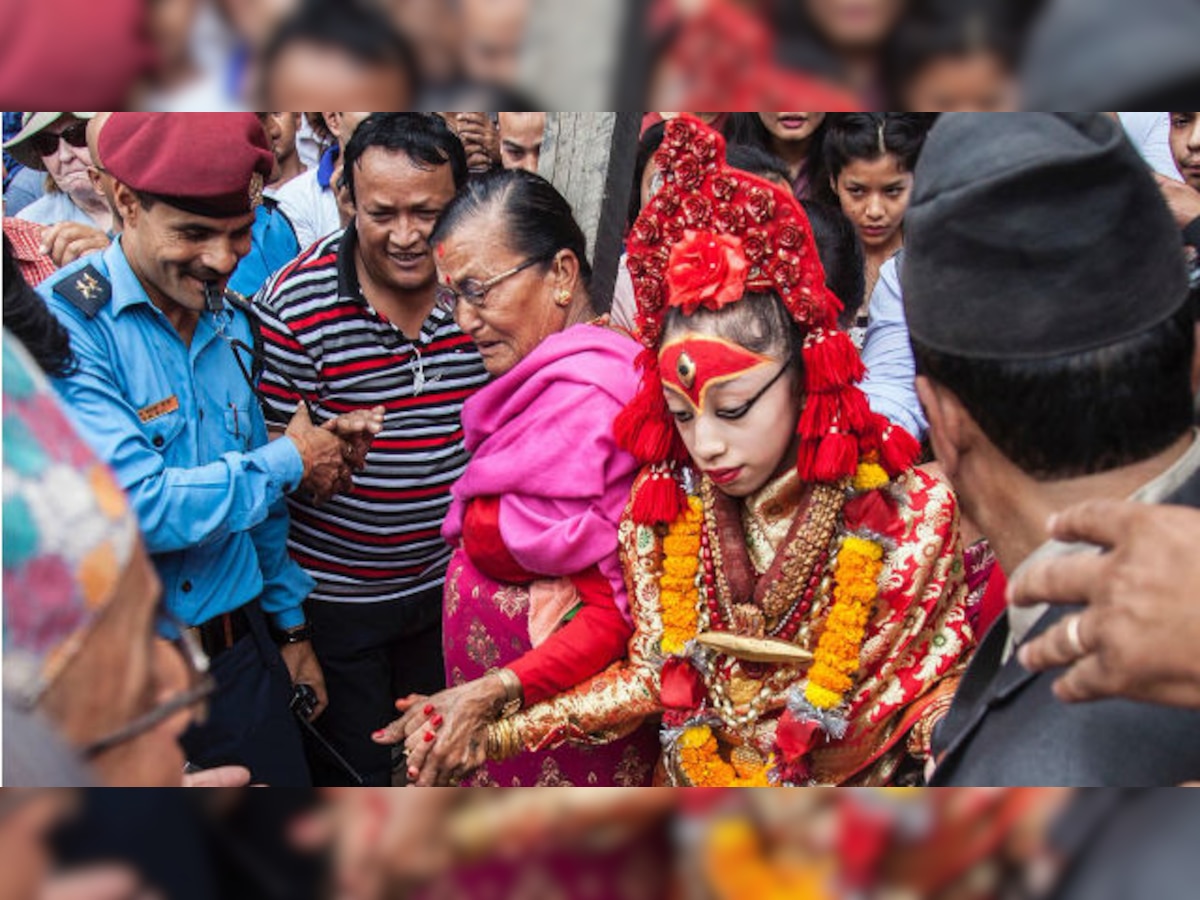 Nepal's newly-retired 12-year-old 'living goddess' Matina Shakya starts ...