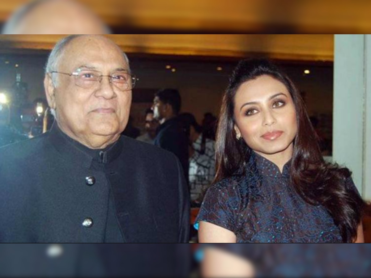 Rani Mukherjee's father, filmmaker Ram Mukherjee dies aged 84