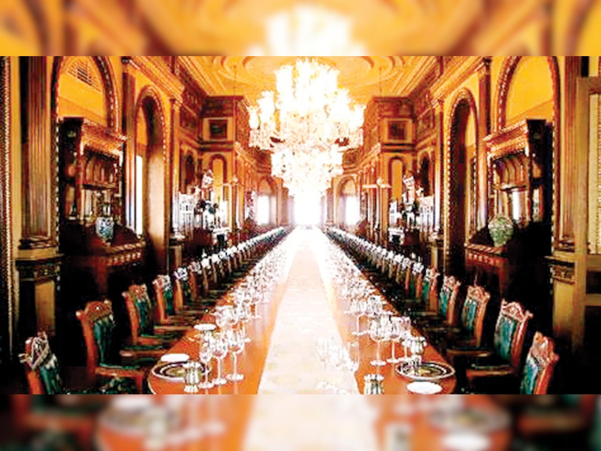 Eighty dishes and a royal table