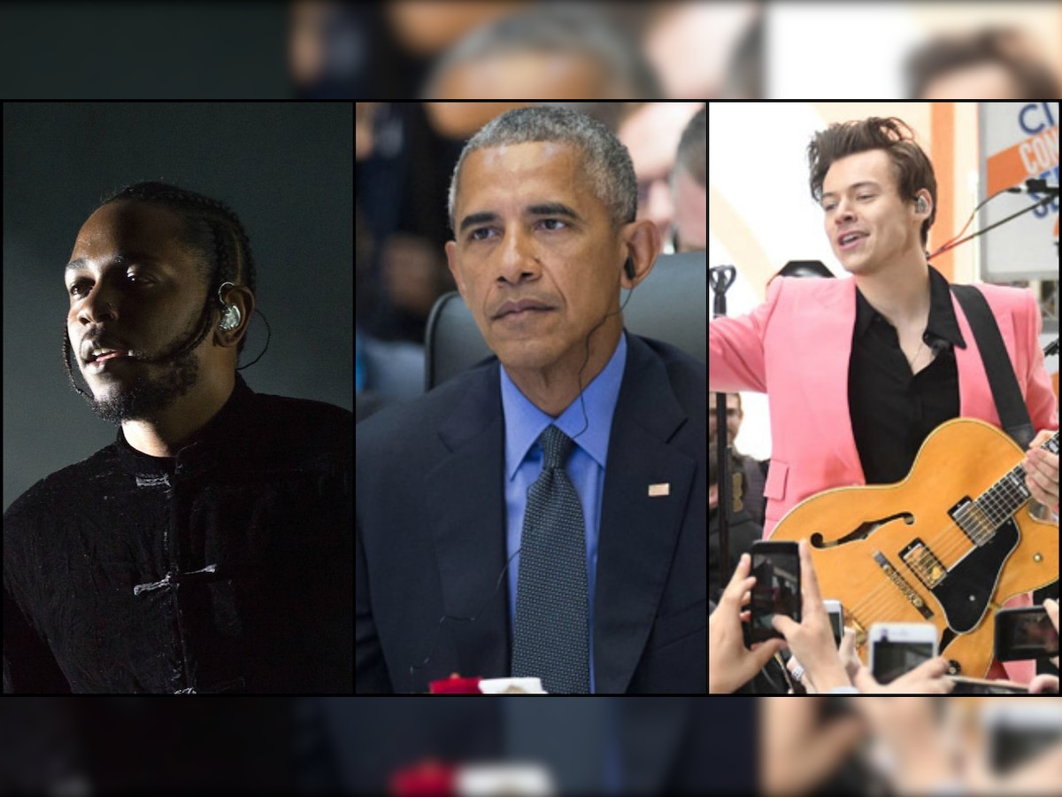 Kendrick Lamar, Harry Styles, Cory Taylor feature in Barack Obama's ...