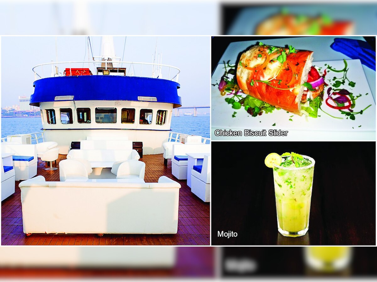Get on board this floating restaurant!