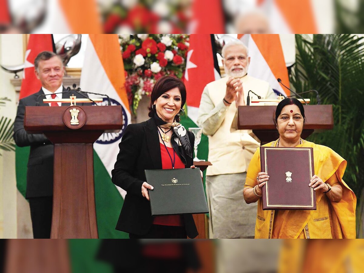 India, Jordan ink 12 deals, focus on def cooperation
