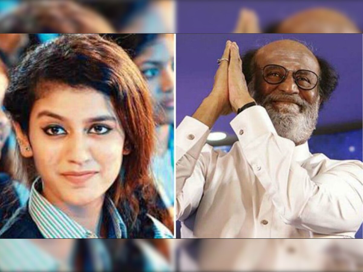 'Welcome Thalaiva': Priya Prakash Varrier welcomes Rajinikanth on Instagram