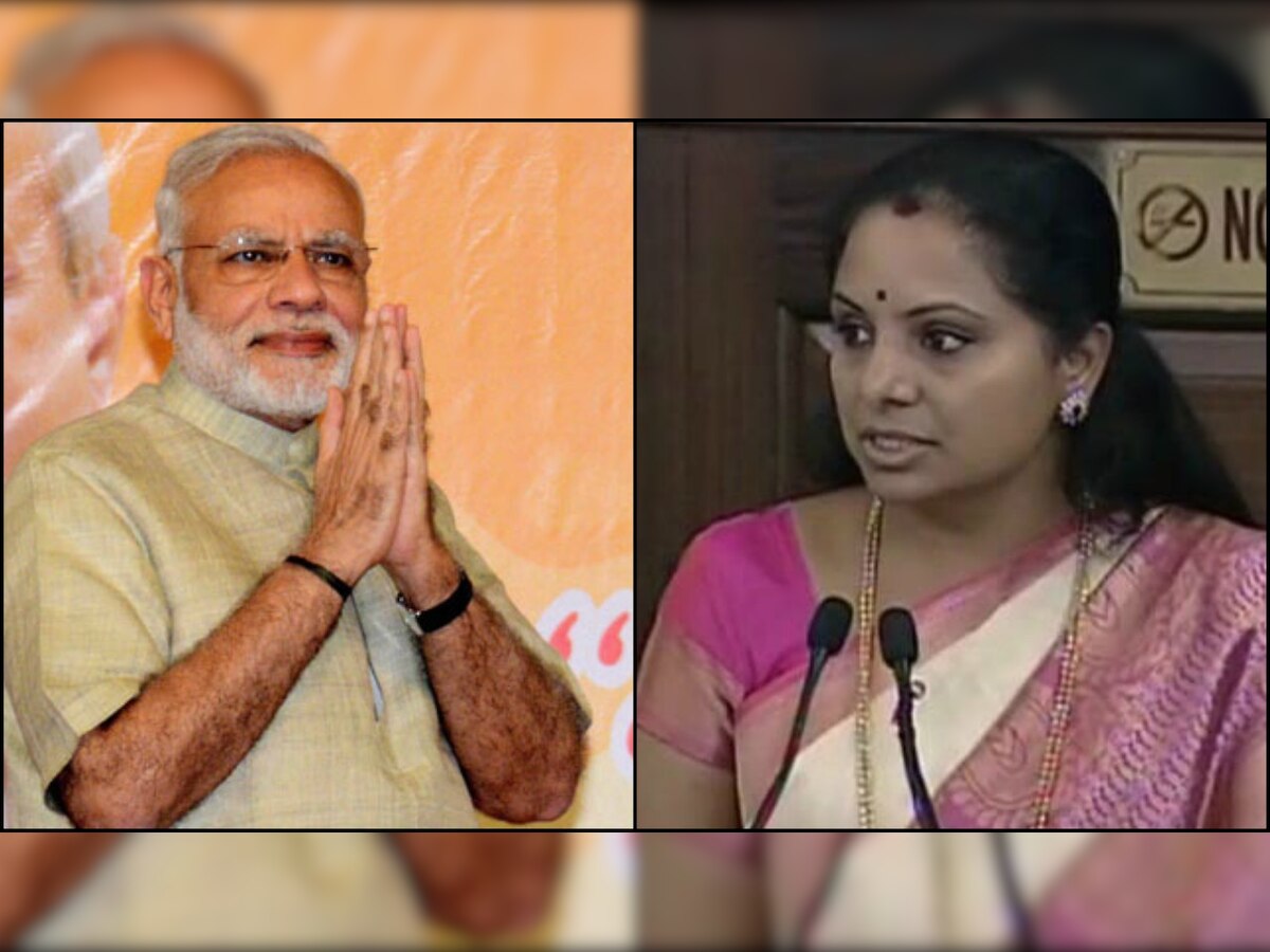 PM Narendra Modi wishes Telangana's first woman MP K. Kavitha on her ...